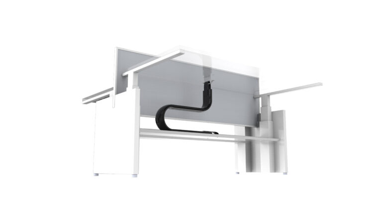 QUAD AUTO SWITCHED POWER MODULE 4 GPO :: Experienced Office Furniture
