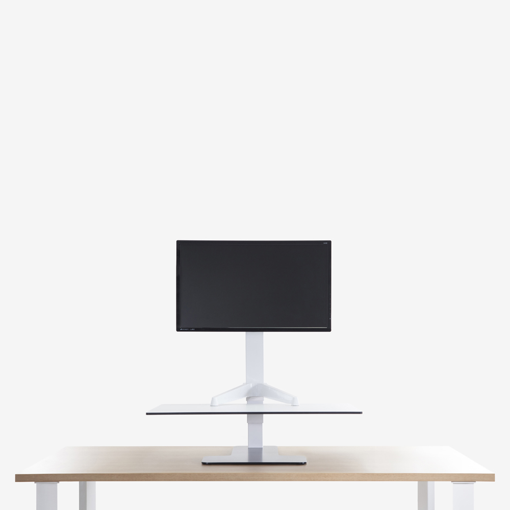 CLOVER SINGLE MONITOR DESK STAND :: Experienced Office Furniture
