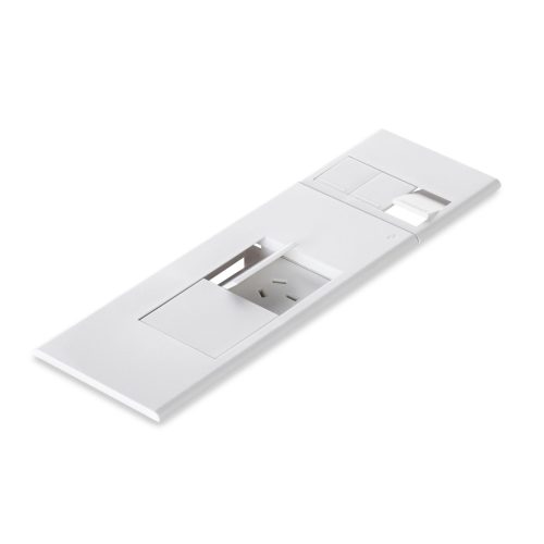 SURFACE MOUNT FLIP BOX 2 GPO + 3 FLIP DATA :: Experienced Office Furniture