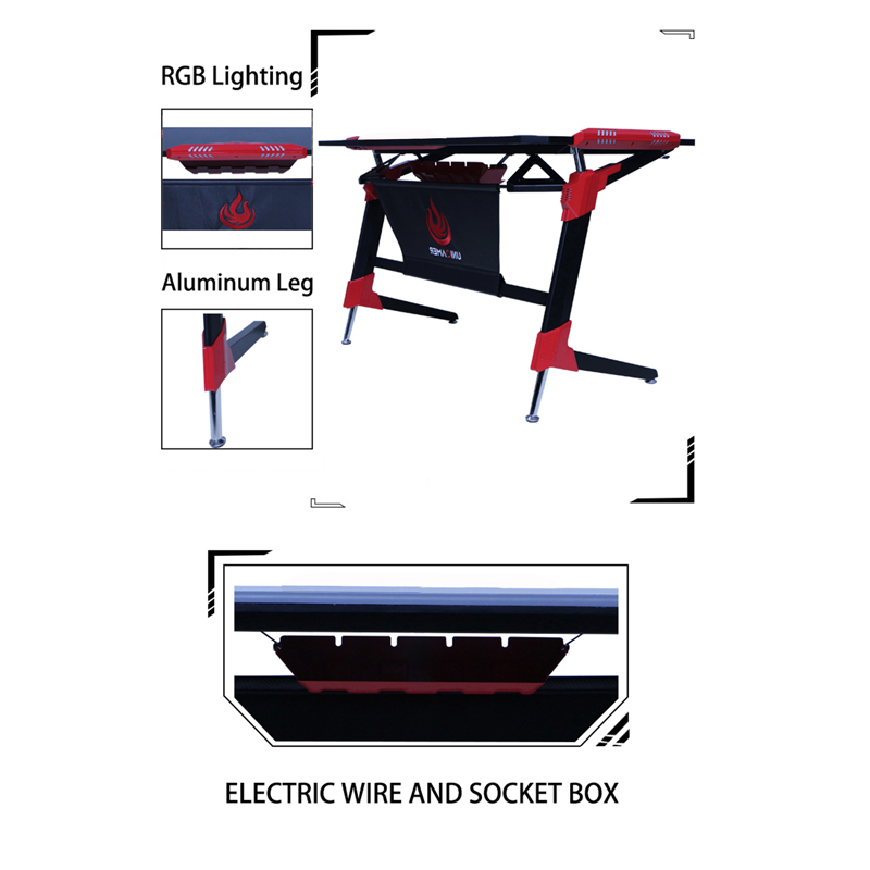 UNITECH GAMING DESK :: Experienced Office Furniture