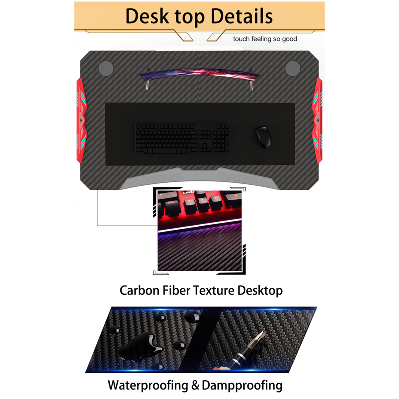 UNITECH GAMING DESK :: Experienced Office Furniture