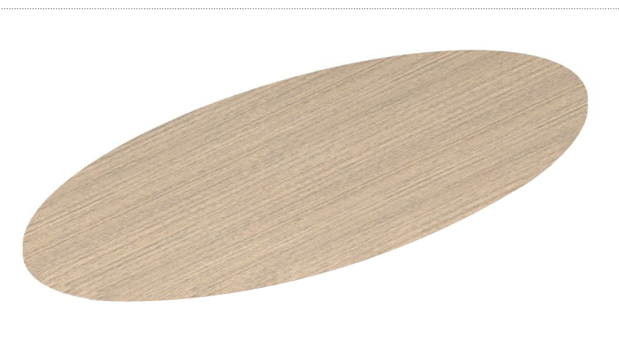 OVAL TABLE TOP :: Experienced Office Furniture