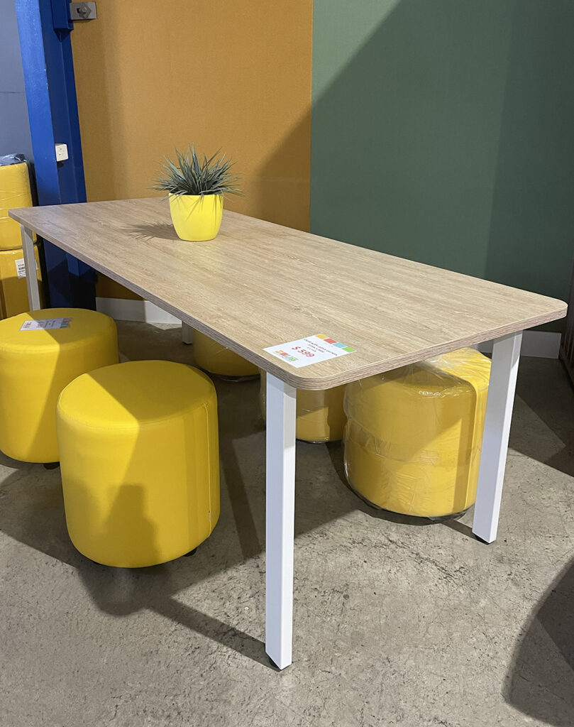 CLEARANCE SEBEL ROUND OTTOMAN :: Experienced Office Furniture