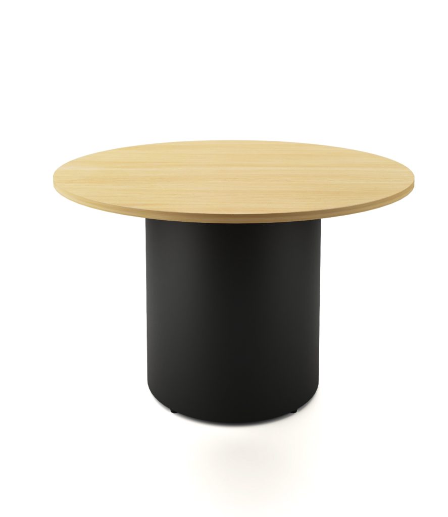 DRUM BASE MEETING TABLE