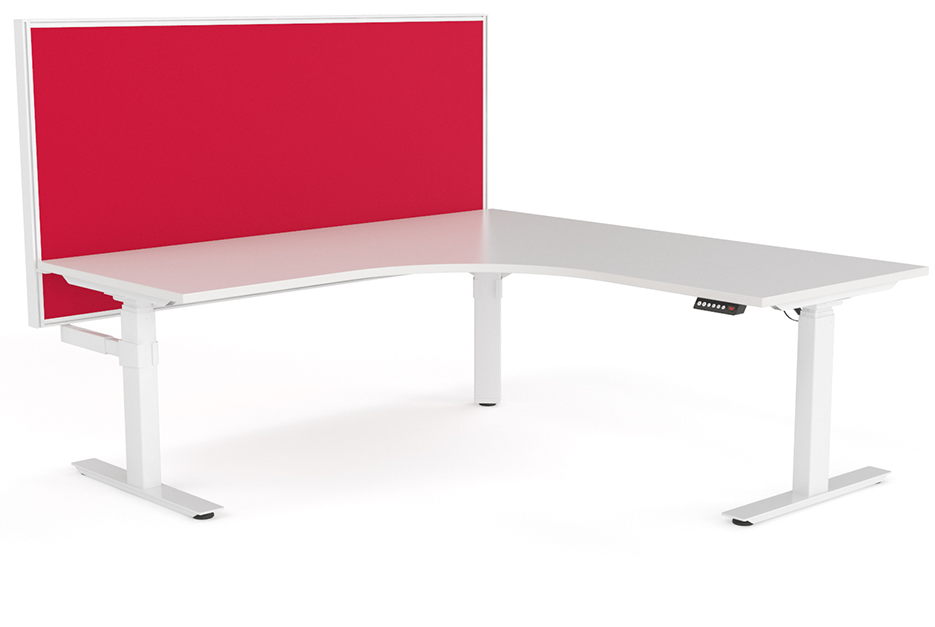 AGILE 90° ELECTRIC DESK :: Experienced Office Furniture