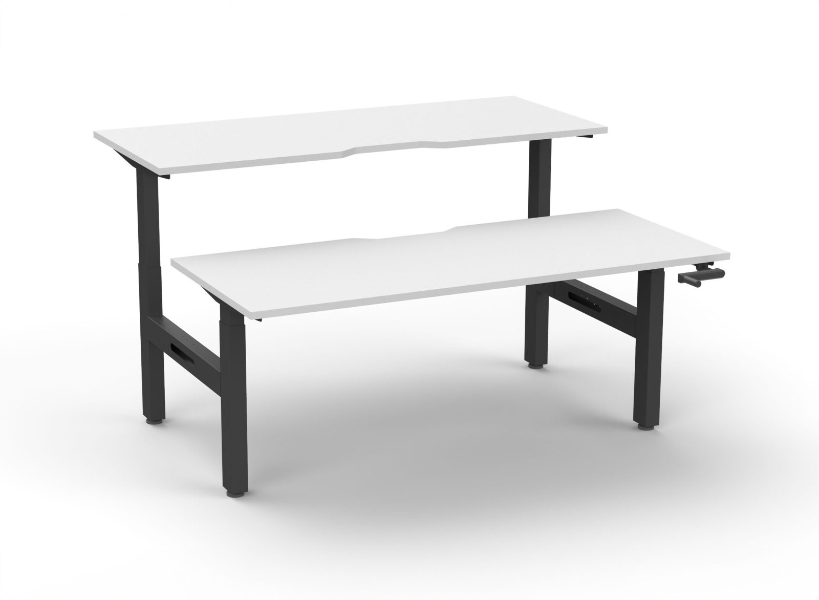 BOOST CRANK BACK TO BACK WORKSTATION :: Experienced Office Furniture