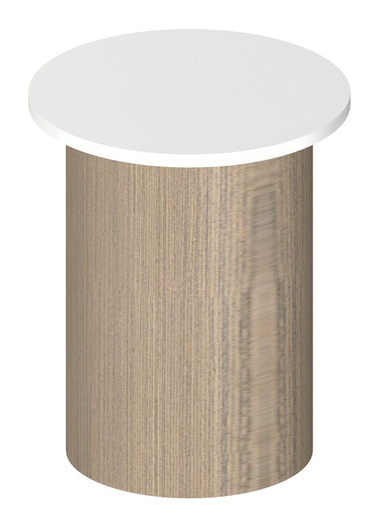 ACADEMY DRUM BASE HIGH TABLE :: Experienced Office Furniture